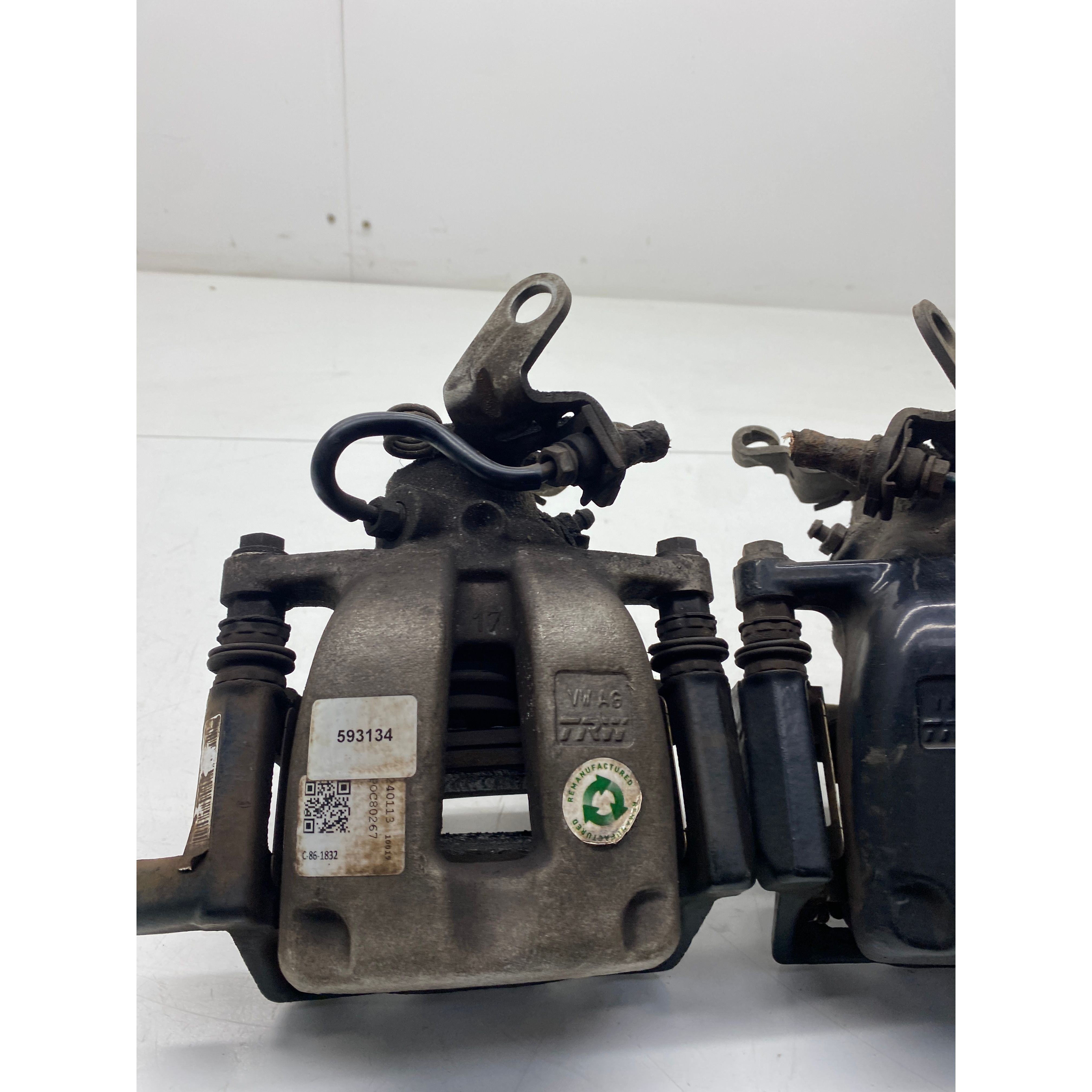 Audi S3 Brake calipers rear pair 8P 2007 | Torque Motors