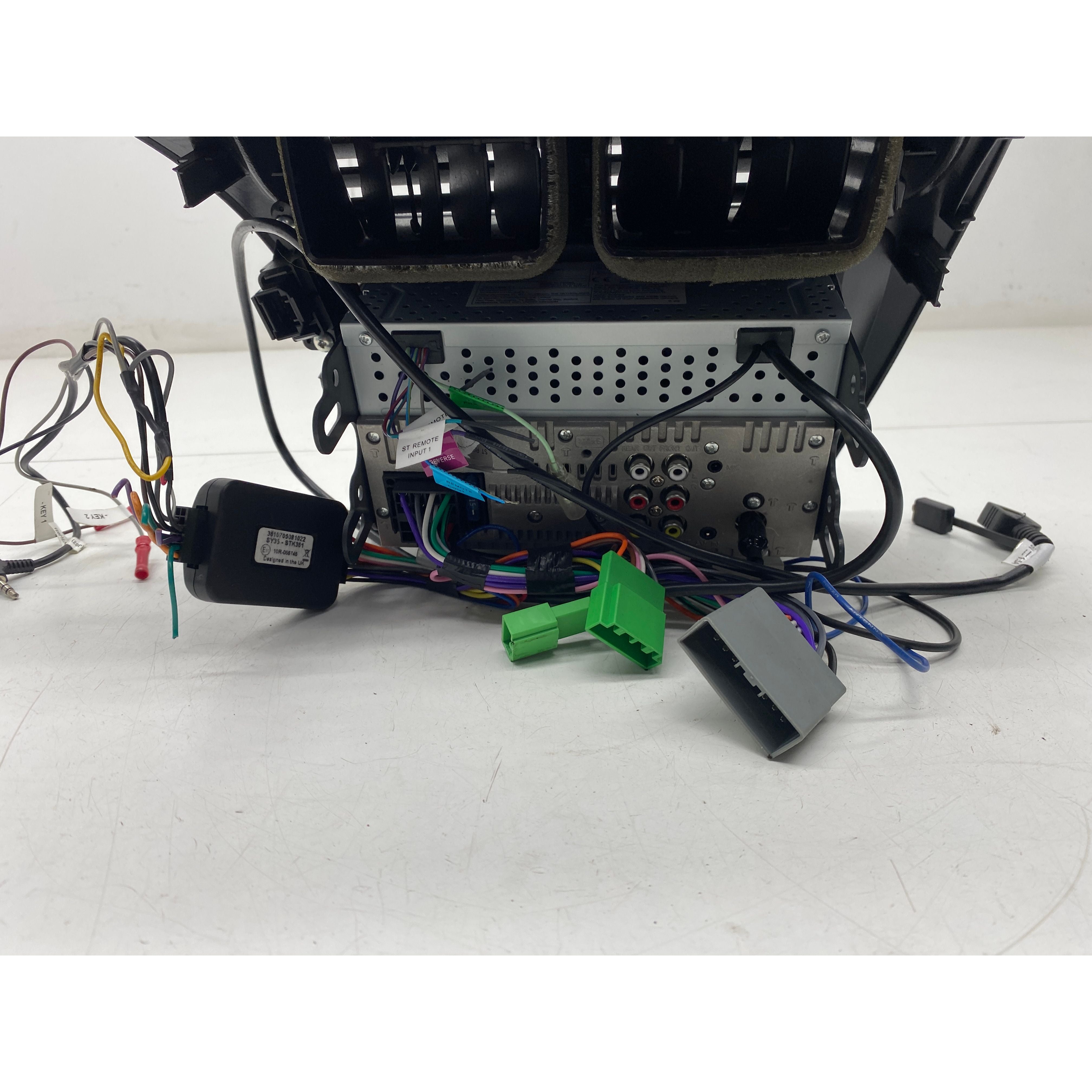 Honda Civic Centre console stereo cd plater double din JVC Type R FN2 ...