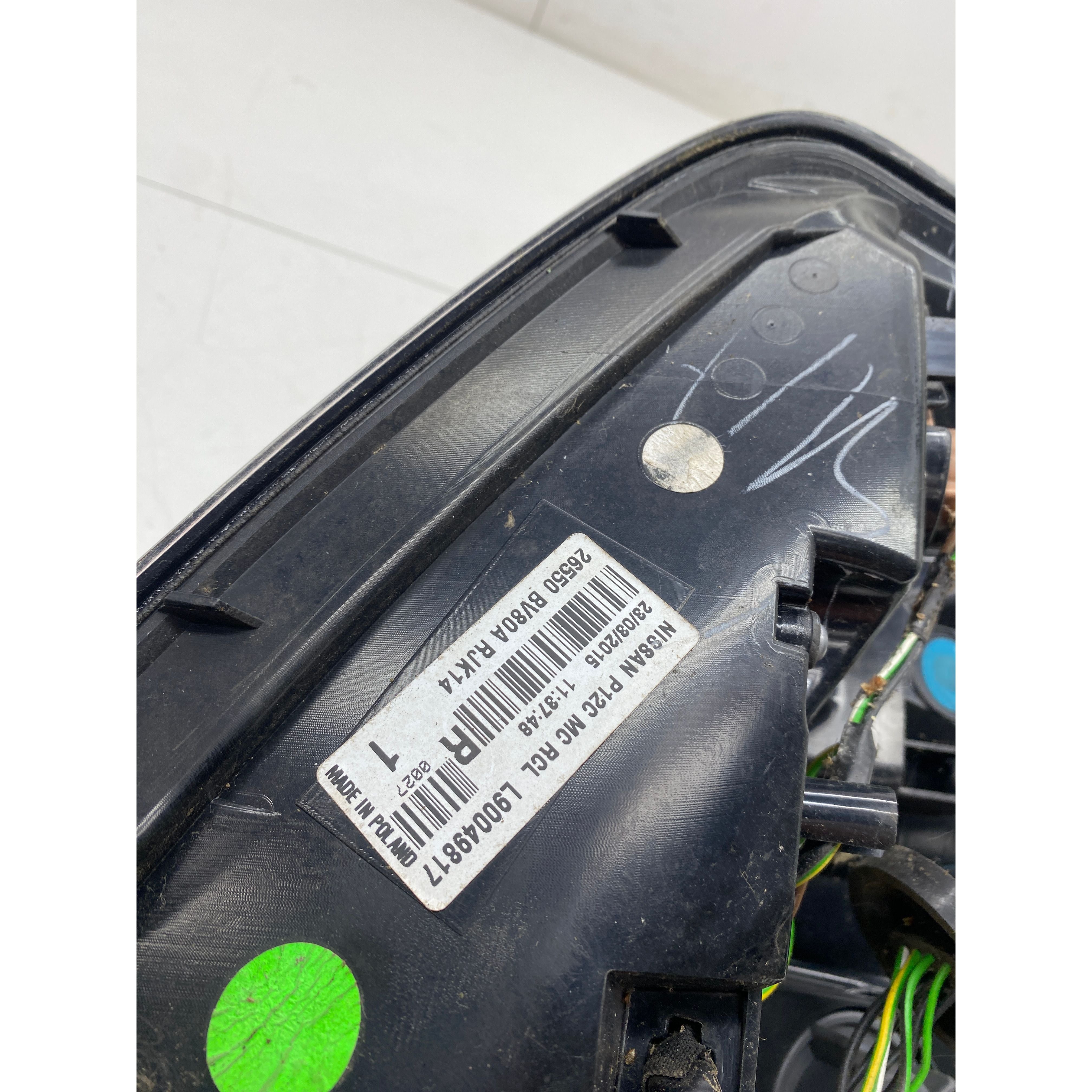 Nissan juke Tail light drivers right Nismo RS 2015 | Torque Motors