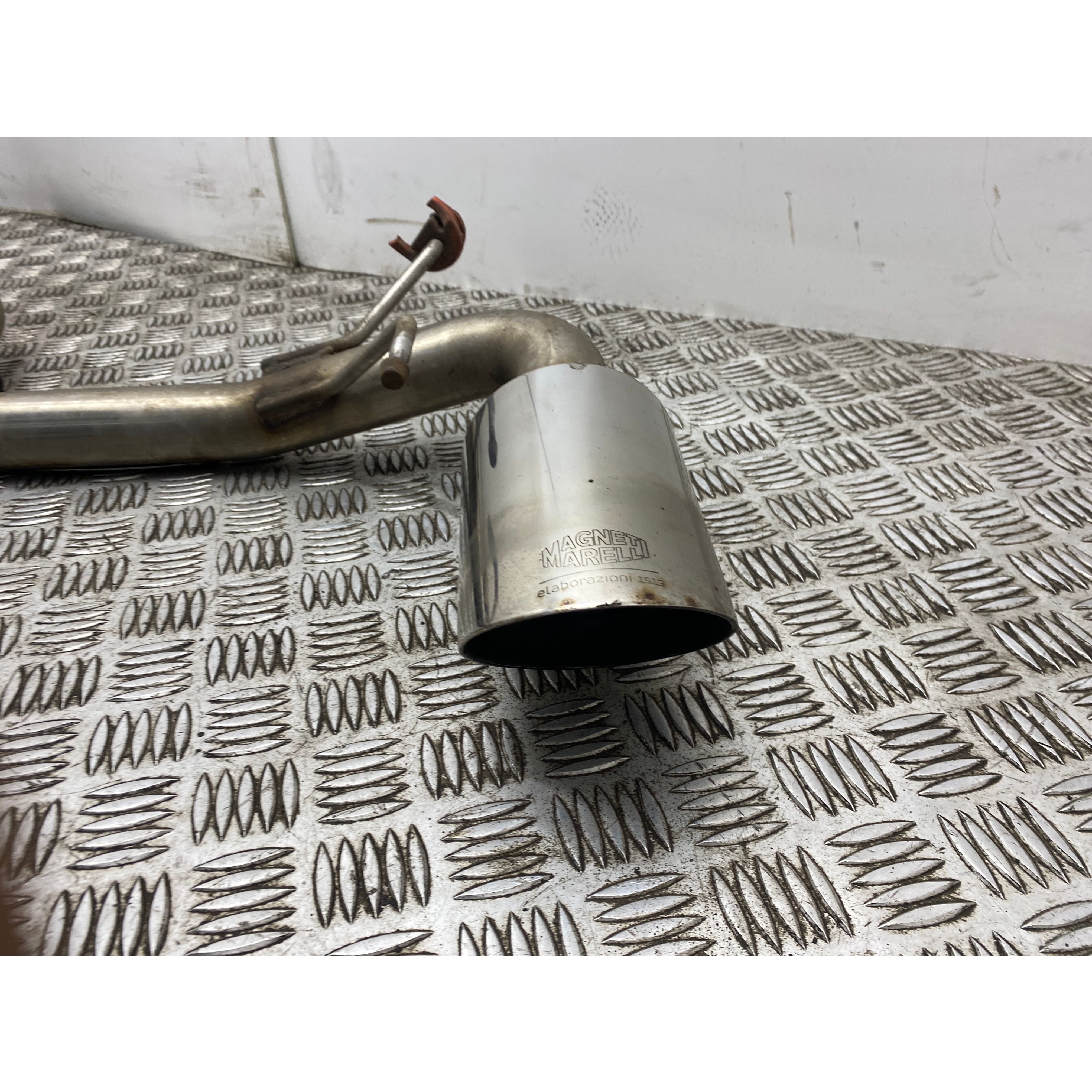 Fiat 500 Magneti Marelli exhaust backbox tips Abarth 595 2017 | Torque ...