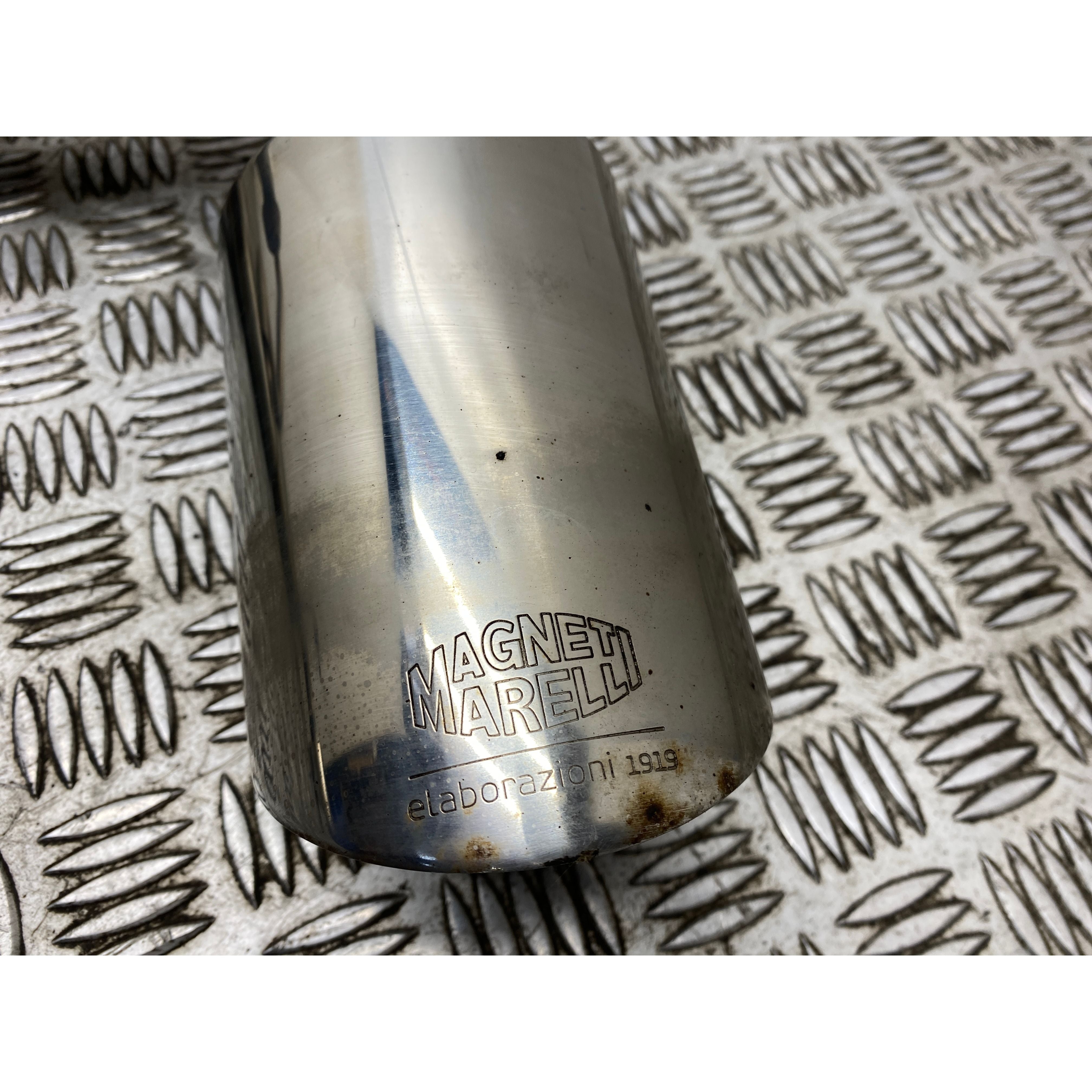 Fiat 500 Magneti Marelli exhaust backbox tips Abarth 595 2017 | Torque ...