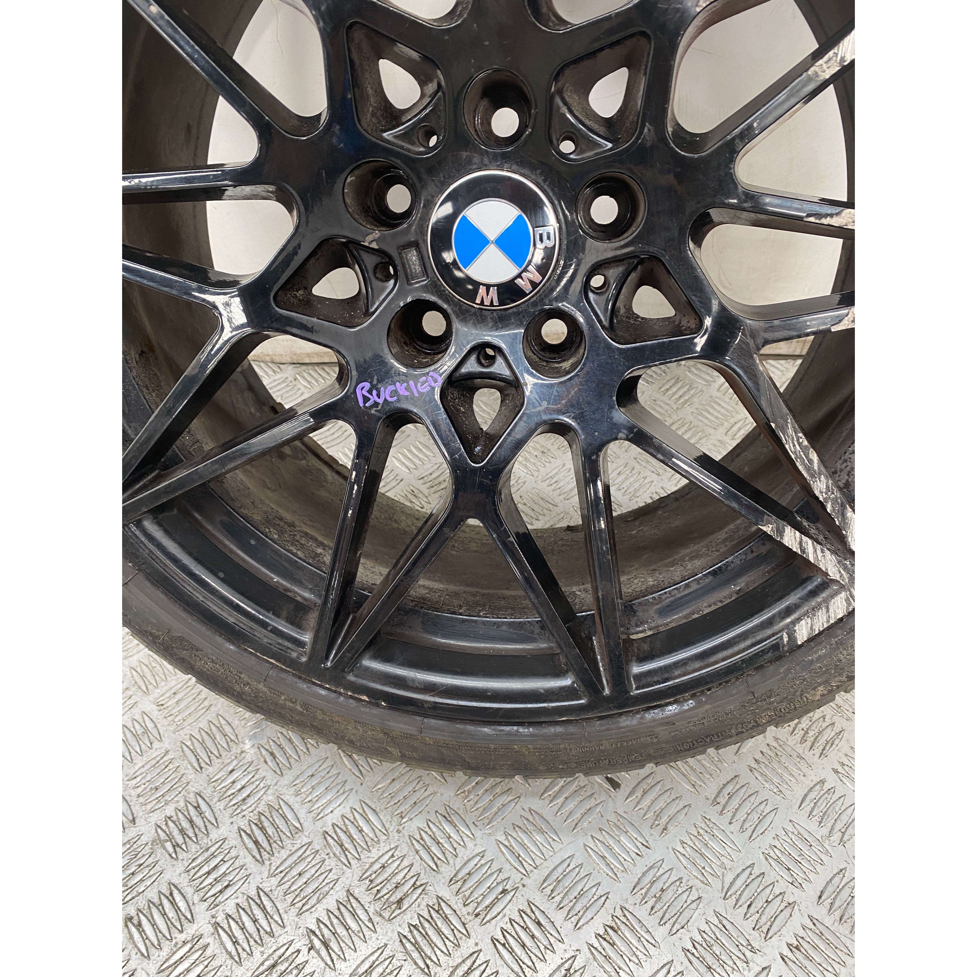 BMW M140i Comp alloy wheel & tyre 1 Series 2016 F20 245 35 19 | Torque ...