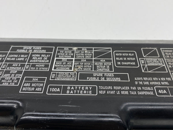 Honda S2000 fuse box cover lid AP1 2000 | Torque Motors
