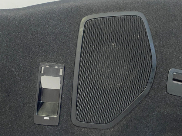 Nissan GTR R35 Parcel shelf rear speaker panel trim cover 2009 GT-R Sk ...