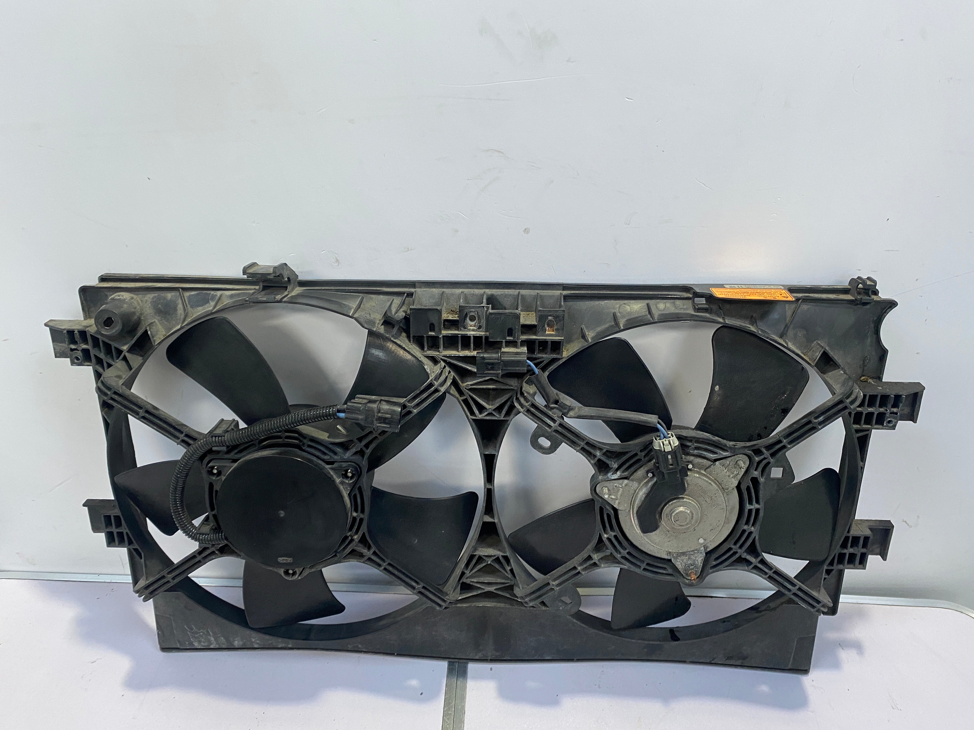 Mitsubishi Lancer radiator fans complete twin fan Evo X 10 2010 ...