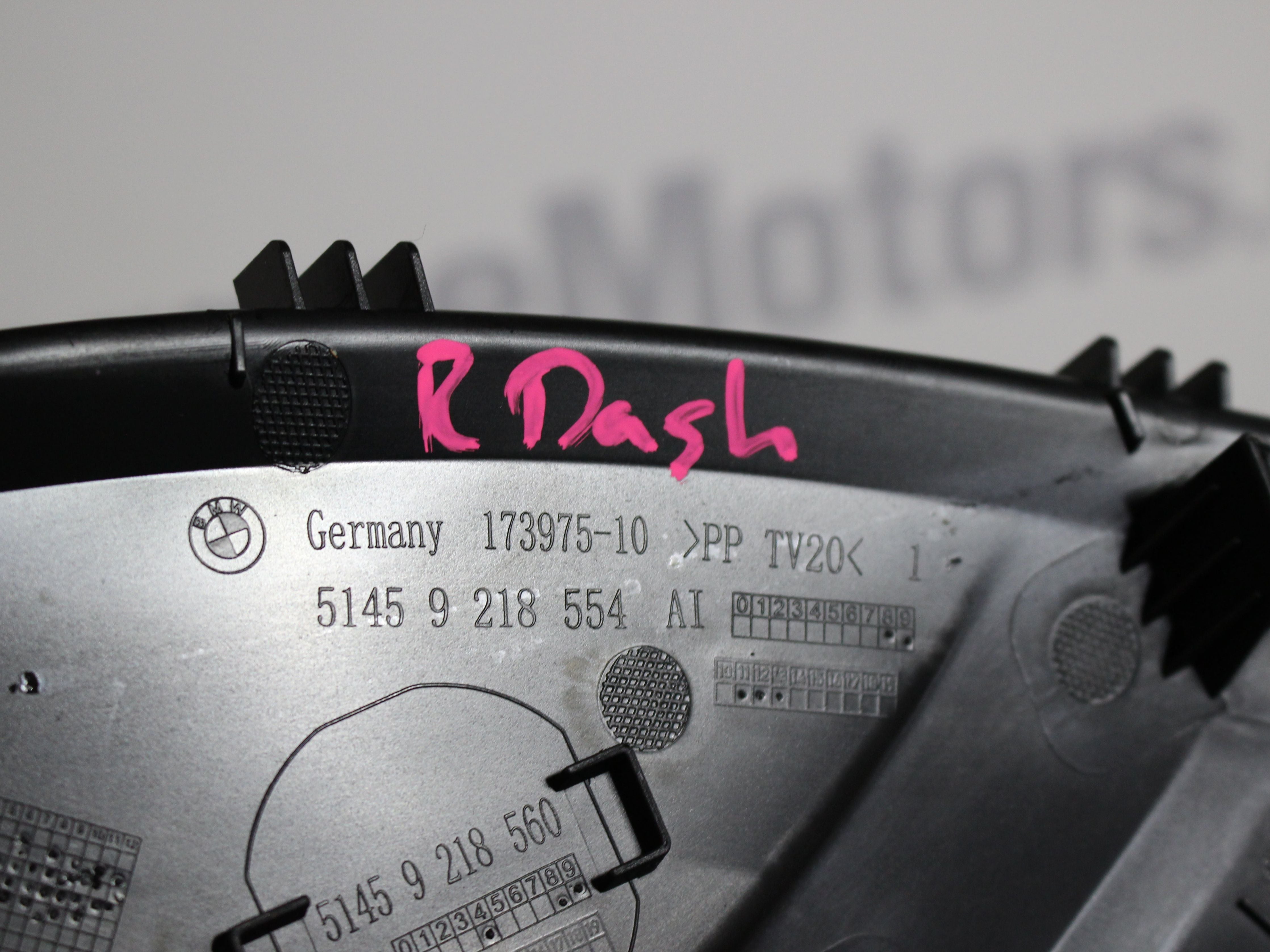 BMW M4 F82 Drivers right side end of dash dashboard trim | Torque Motors